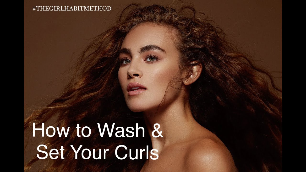 How to Wash & Set Your Curls - YouTube