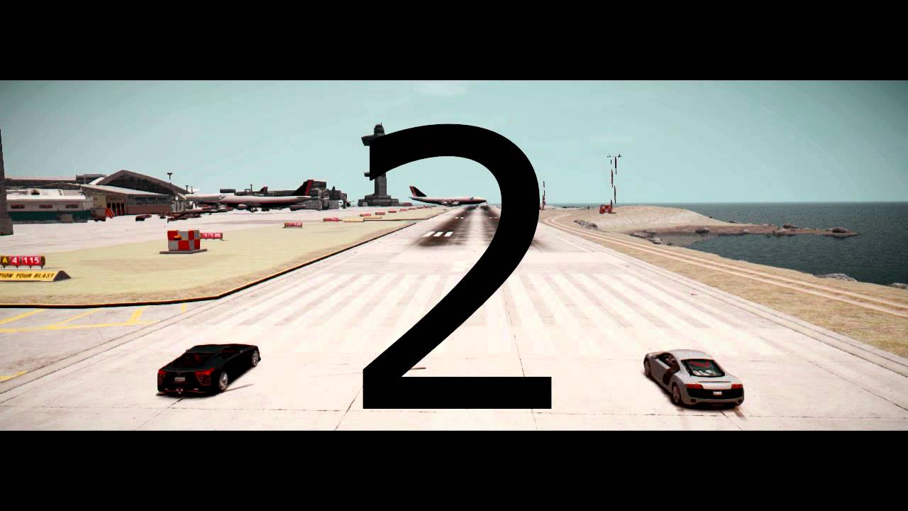 GTA IV- Lexus LFA vs Audi R8 - YouTube