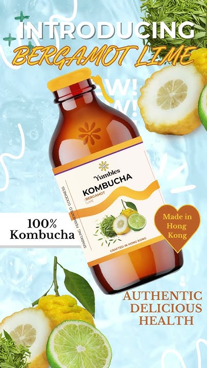 Introducing Bergamot Lime Kombucha - YouTube