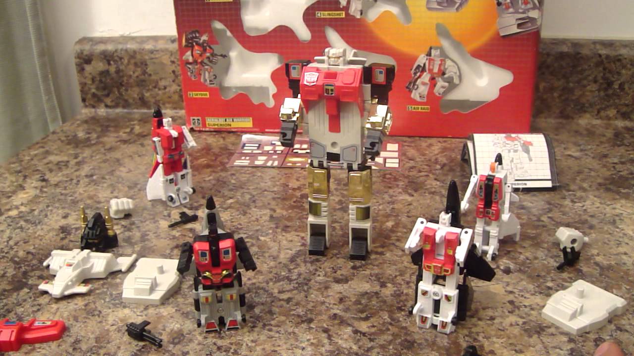 revision 06 transformers g1: combiners aerialbots superion en espanol ...