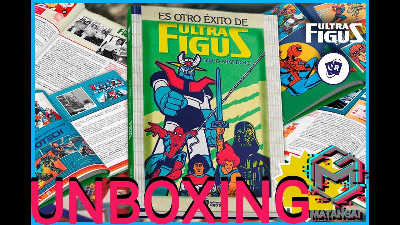 "UNBOXING Libro: Es Otro Éxito de Ultra Figus (Ed: Universo Retro ...