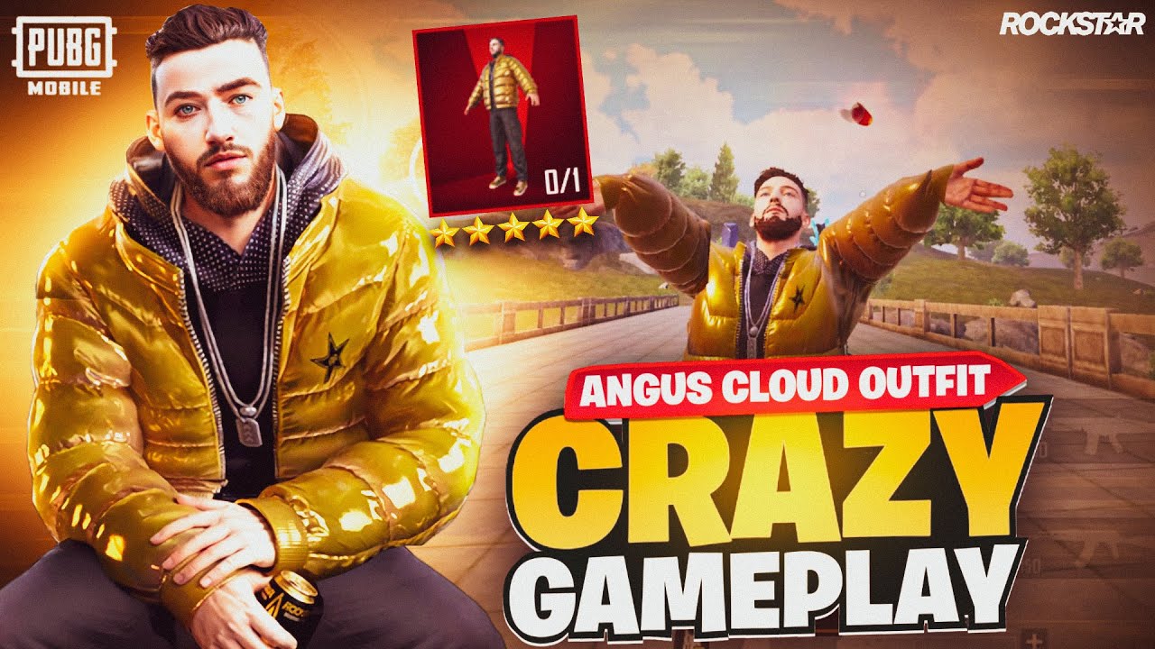 Angus Cloud ROCKSTAR Rush Gameplay🔥PUBG MOBILE - YouTube