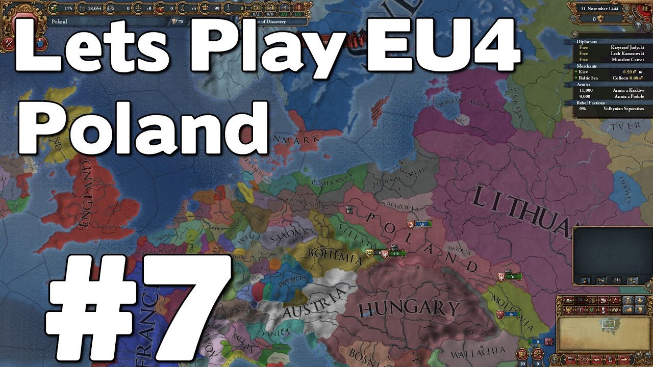 Let’s Play EU4 Poland (Europa Universalis IV Poland Playthrough) #7 ...