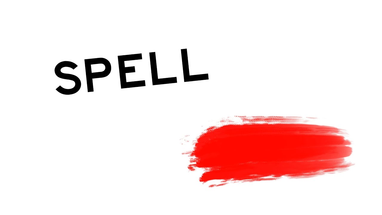 spell red - YouTube