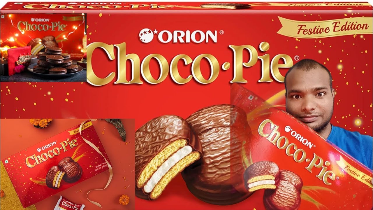 Unboxing Orion Chocopie pack Of 2 (20 pies) || Premium Chocolate Diwali ...