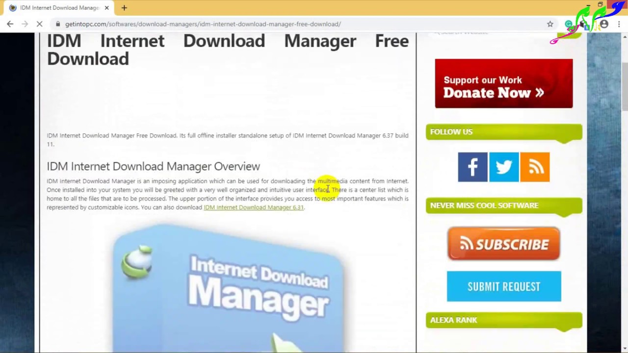 How to download and install IDM 6.37 (2020) internet download manager ...