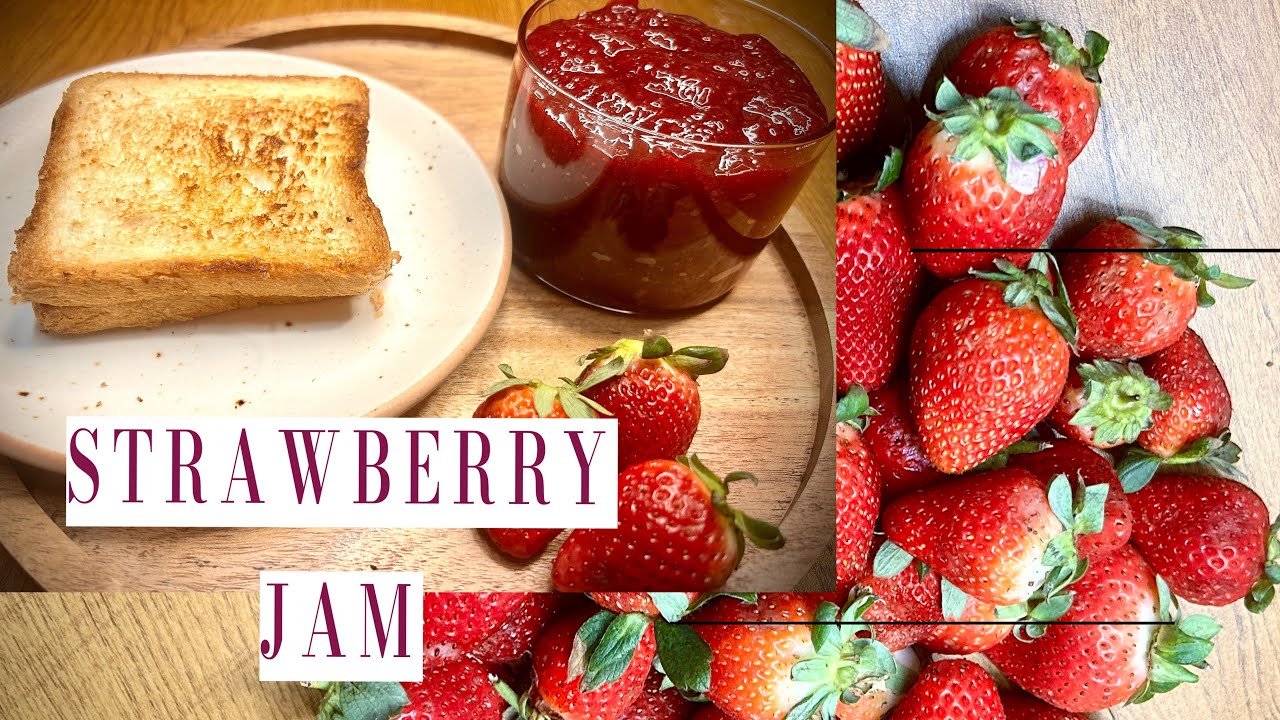 Strawberry Jam Recipe | Homemade Strawberry Jam Recipe | No ...