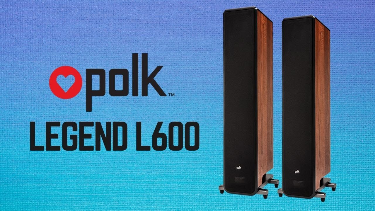 Polk Audio Legend L600 Floorstanding Speakers - YouTube