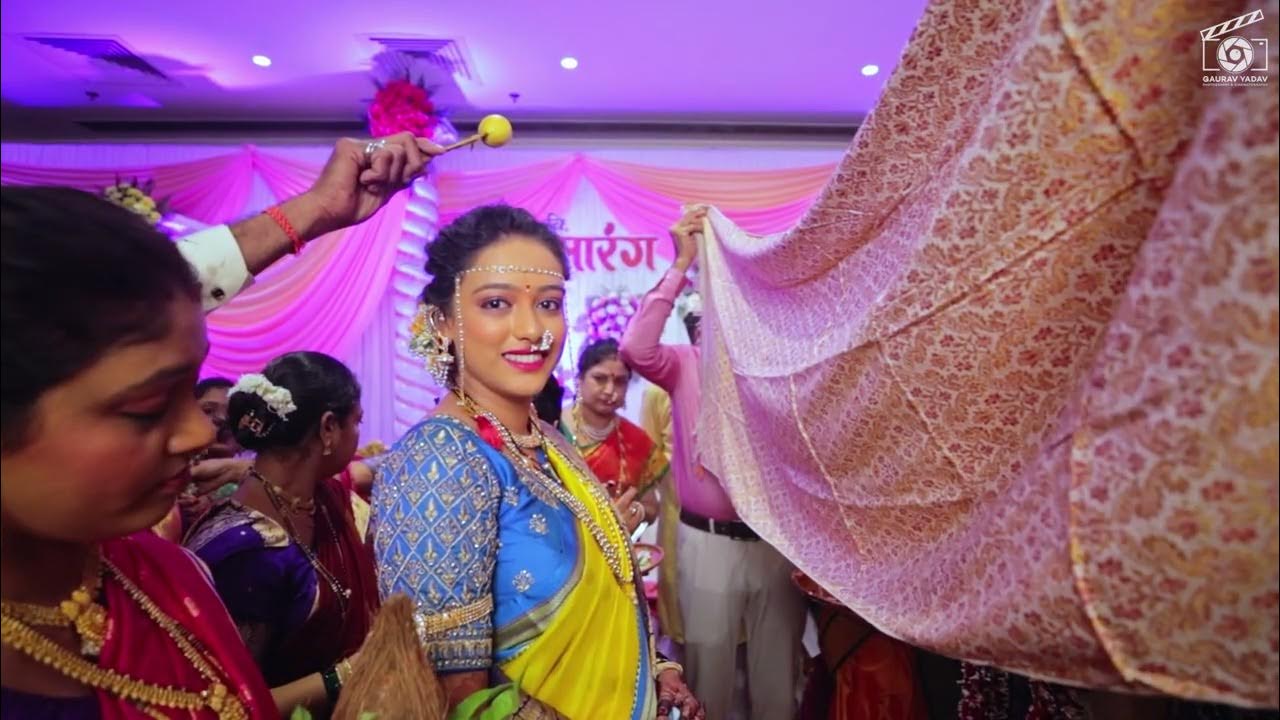 Sarang & Unnati Wedding Story 2023 | Maharashtrian Wedding Cinematic | Gaurav Yadav - YouTube