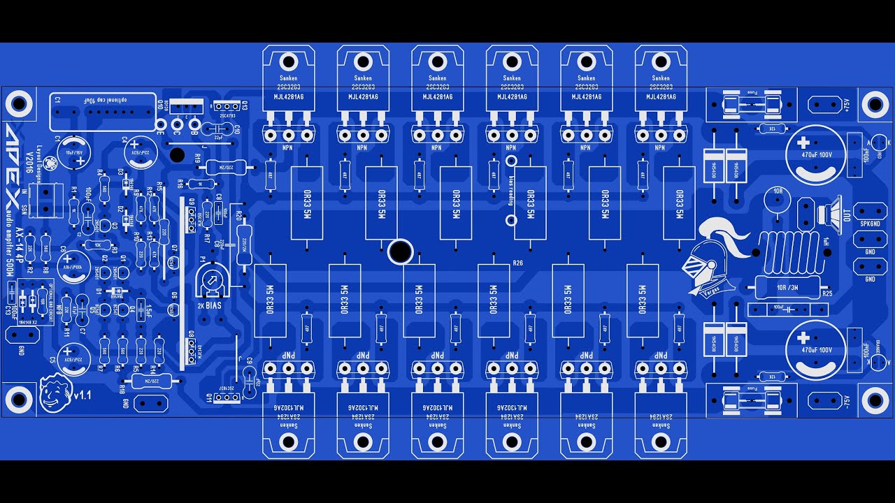 AX-14 con 6 pares - YouTube