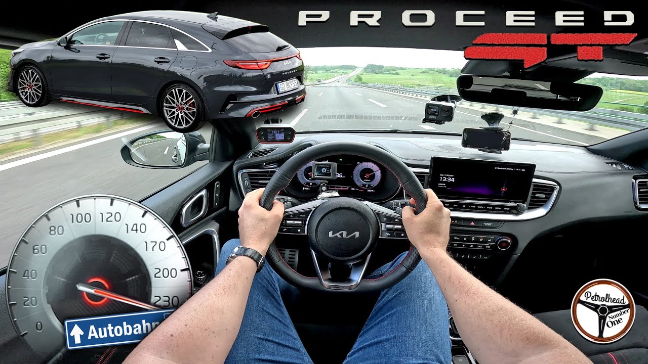 2023 KIA Proceed GT 1.6 T-GDI (204 KM) | V-max, 0-100, 100-200 km/h ...