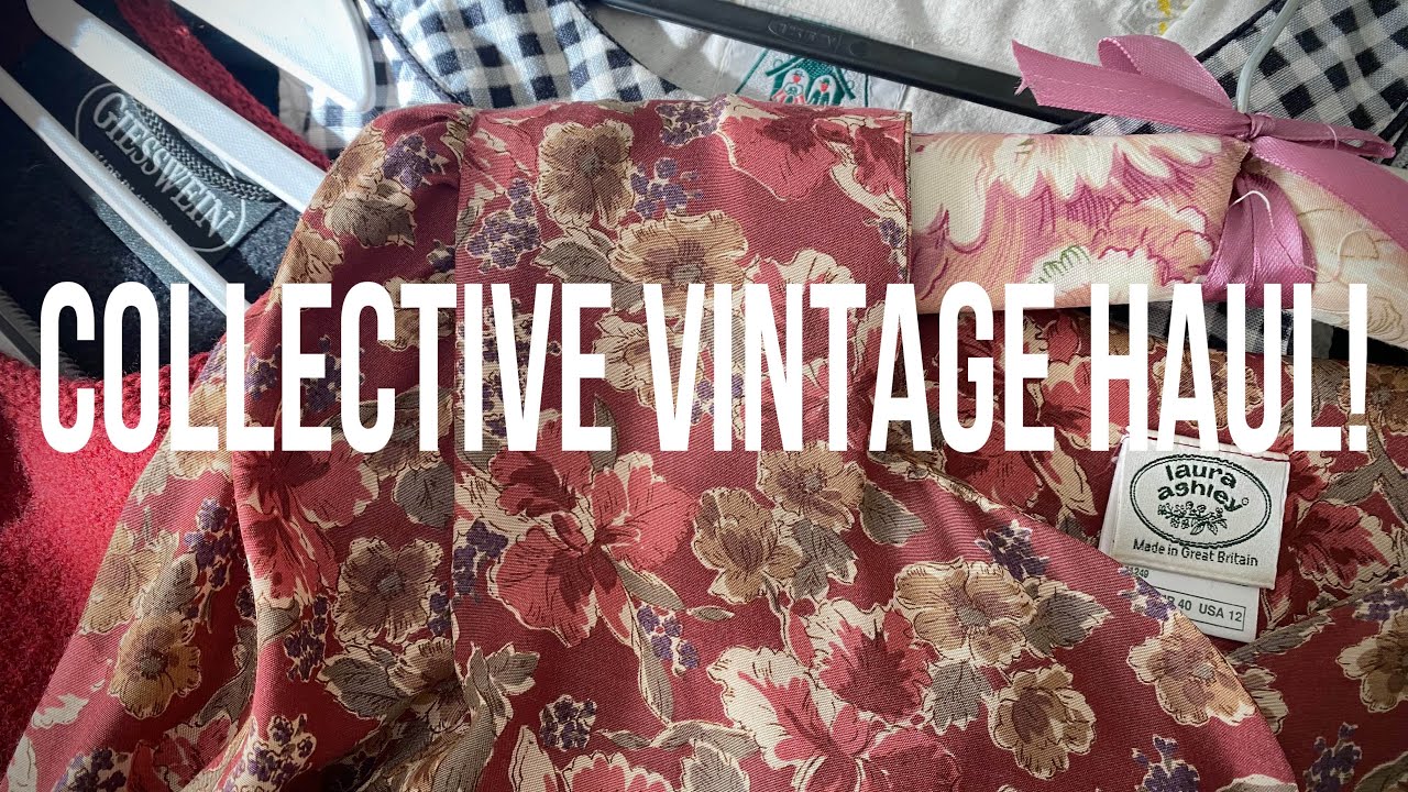 COLLECTIVE VINTAGE HAUL! Mega haul di acquisti vintage invernali 🐿️ ️ ...