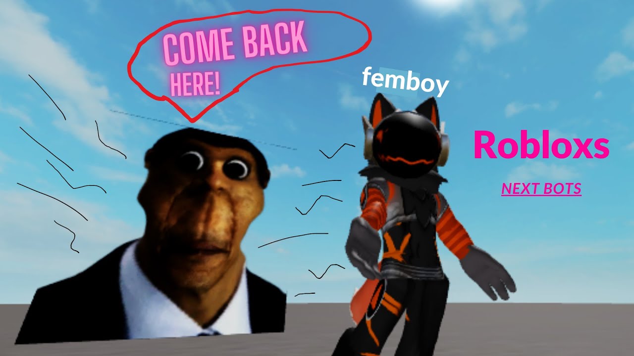 HELP! Nico's next bots from Roblox are after me!!! - YouTube