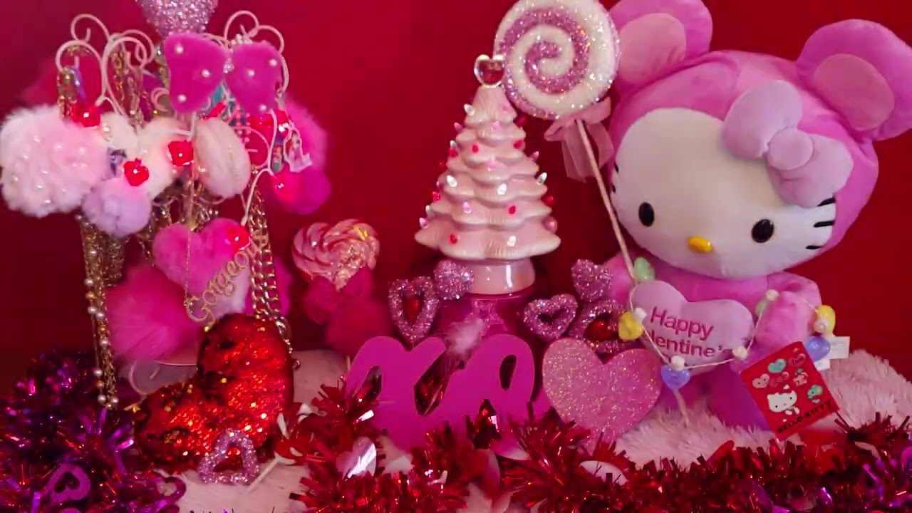 Birthday Valentine's Themed Haul & Girly Sweet Haul 2021🎀🎂🍭🌟 - YouTube