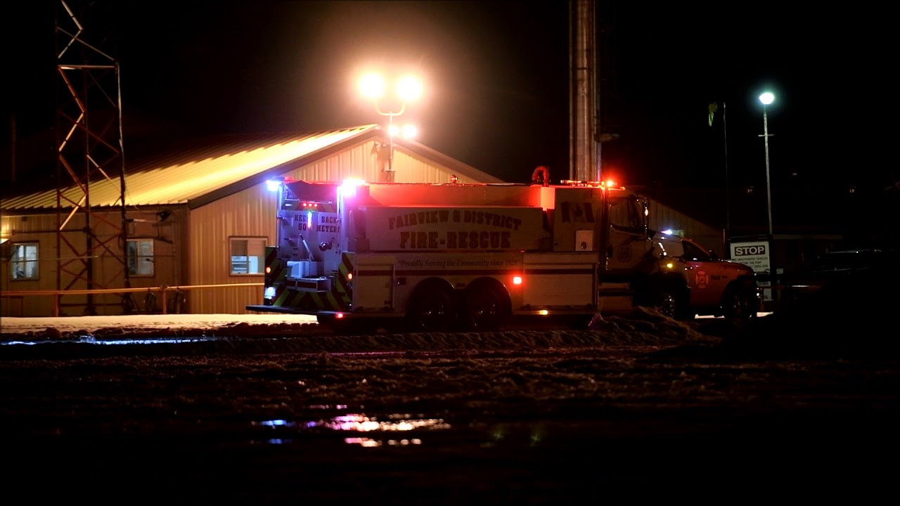 Fire - Dunvegan Gas Plant - Fairview, AB - YouTube