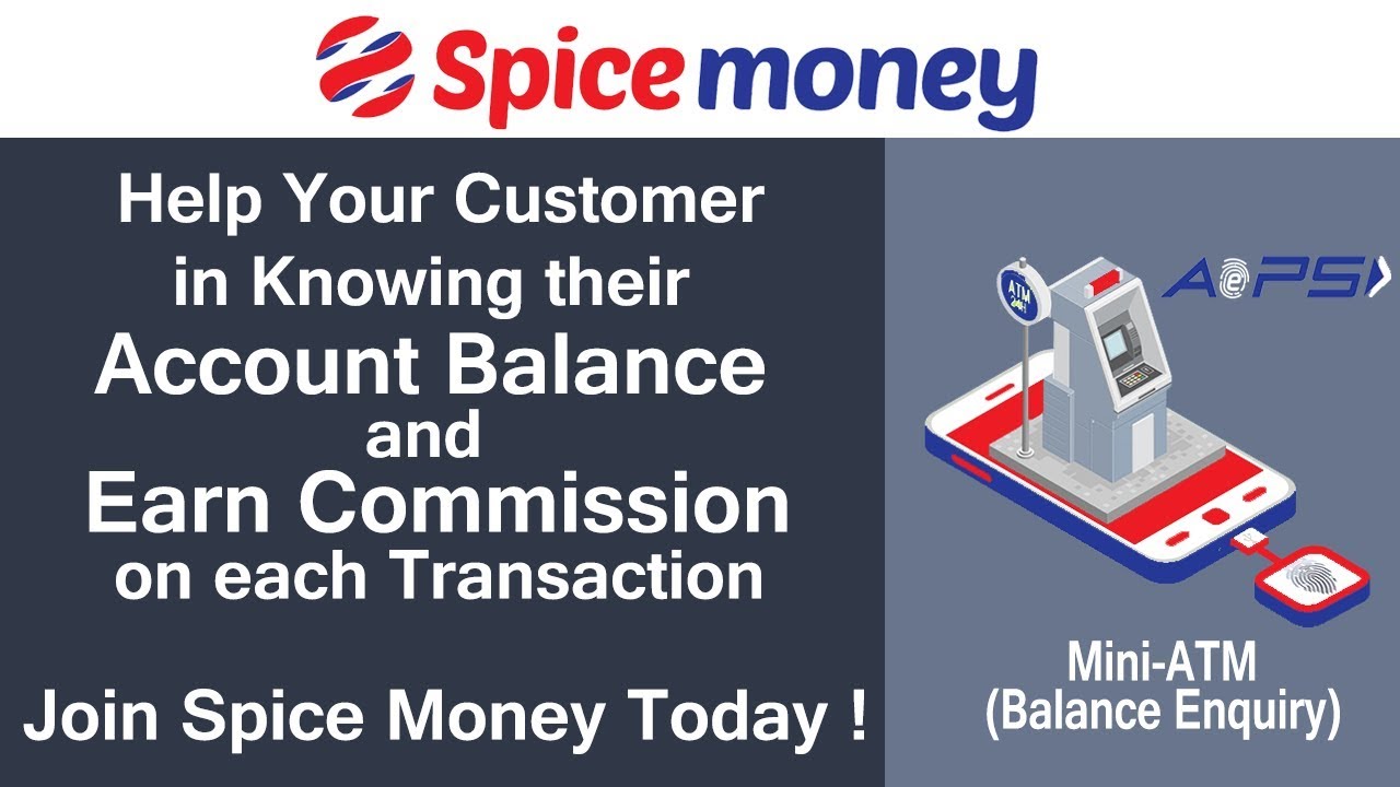 How to check your account balance using Spice Money App (in English ...
