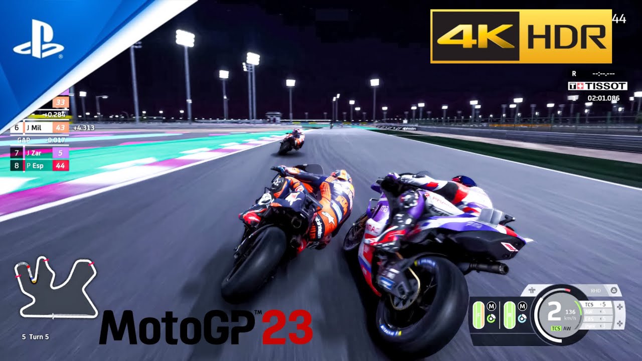 MotoGP 23 Qatar - Ultra Graphics Gameplay | PS5 | 4k HDR - YouTube