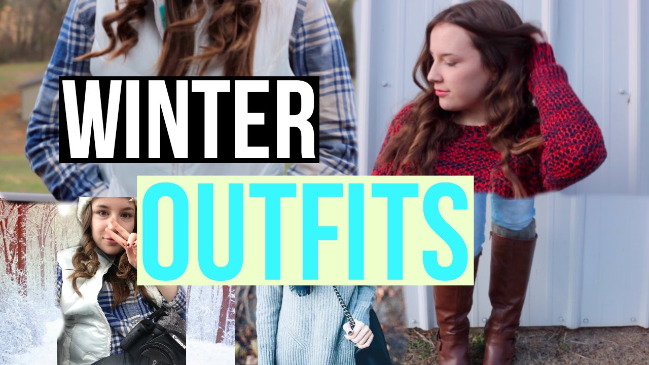WINTER LOOKBOOK | Cute & Simple ♡ - YouTube