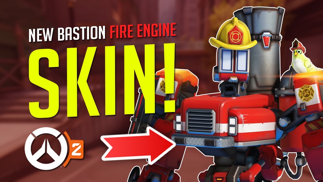 NEW OVERWATCH 2 SKINS | FIRE ENGINE BASTION AND EPIC ECLIPSE ILLARI ...