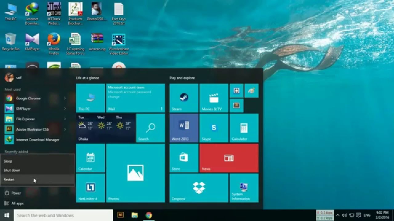 How to fast startup on windows 10 - YouTube