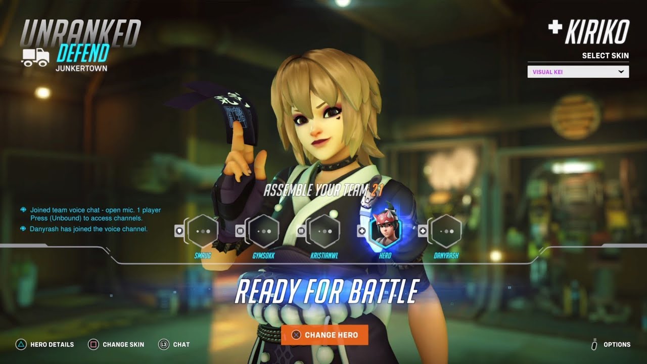 Overwatch 2 Season 2 VISUAL KEI Kiriko Skin Gameplay WINTER WONDERLAND ...