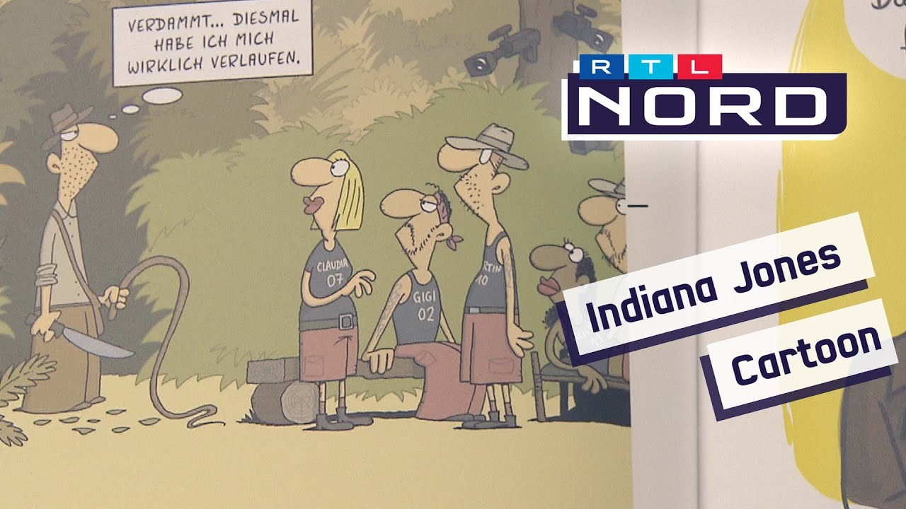 Indiana Jones als Cartoon von Dennis Bruhn & Miguel Fernandez - YouTube
