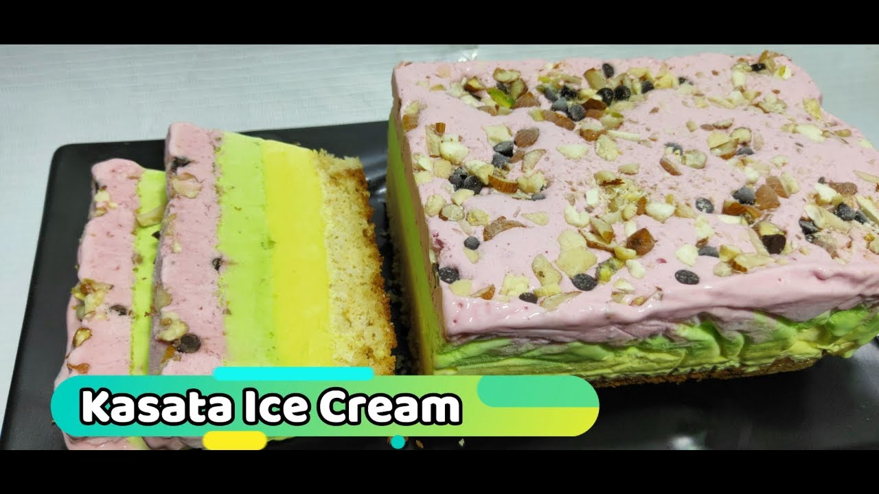 kasata ice cream | Cassata Icecream | How To Make Cassata Icecream Cake ...