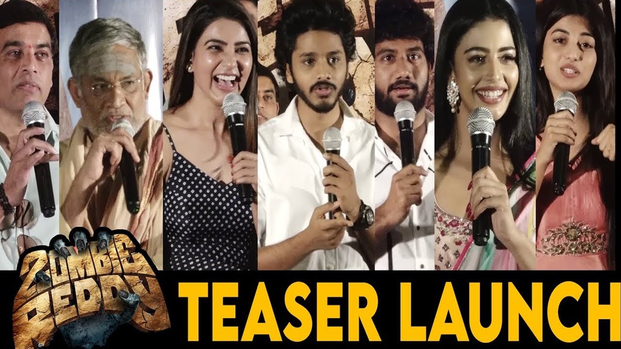 Zombie Reddy Movie Teaser Launch || Samantha at zombie reddy movie ...