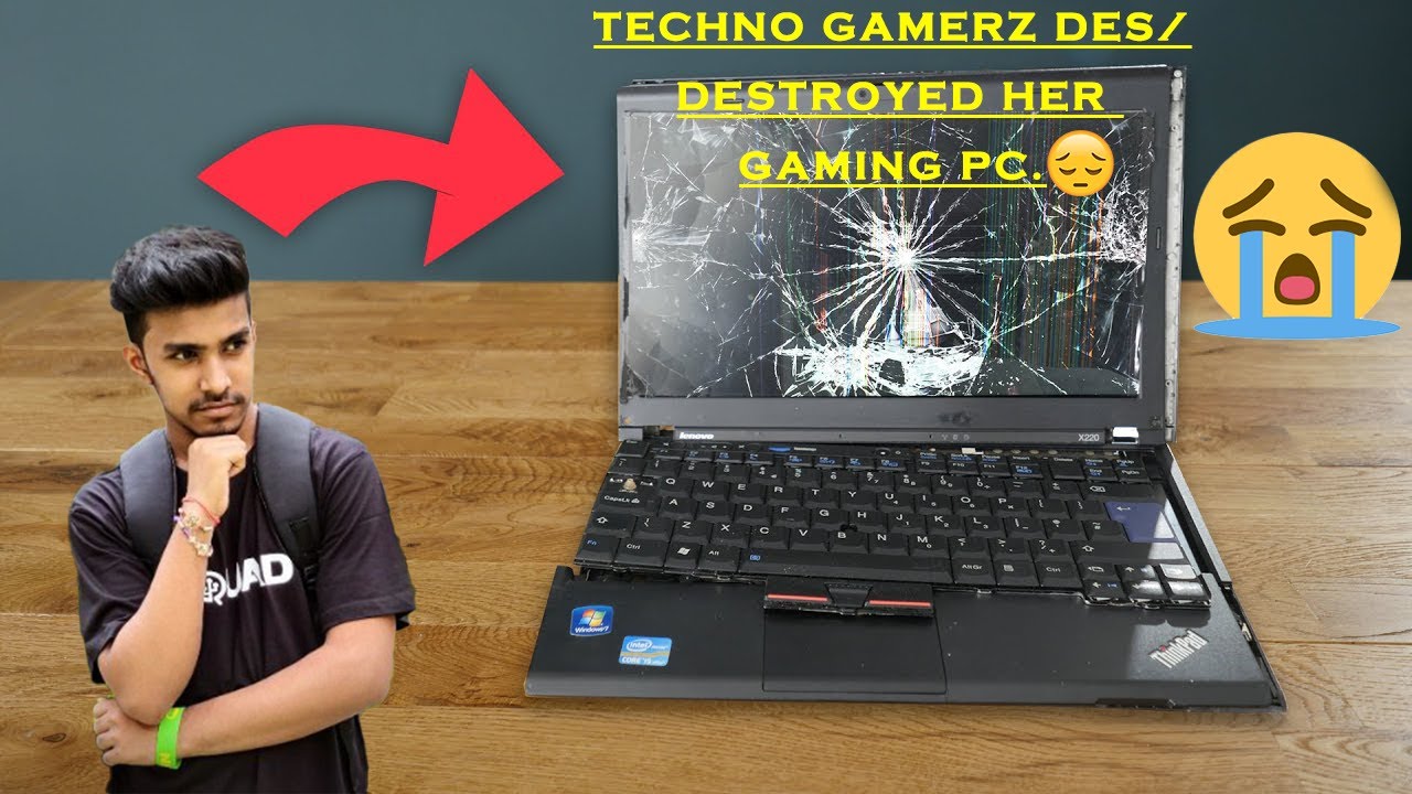 Techno Gamerz Destroyed Her Gaming PC/Why? - YouTube