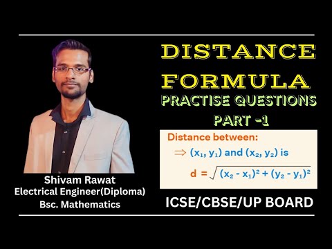 Distance Formula class 9th | Practise Questions Part 1 | ICSE, CBSE ...