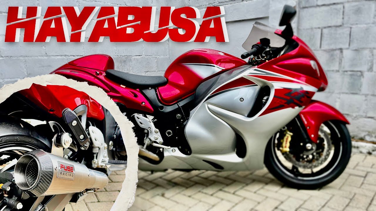Ronco Hayabusa / Escapamento esportivo / Fuse Racing - YouTube