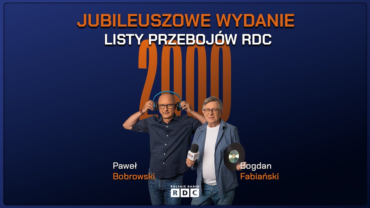 Jubileuszowe 2000. wydanie "Listy przebojów RDC" | Bogdan Fabiański ...