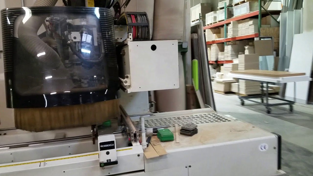 SCM Morbedilli CNC Machining Center 2004 - YouTube