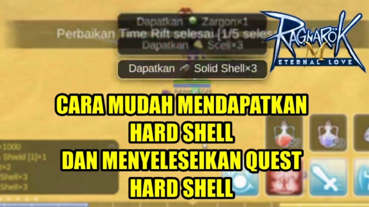 CARA MUDAH MENDAPATKAN hard shell Ragnarok Mobile Eternal Love - YouTube
