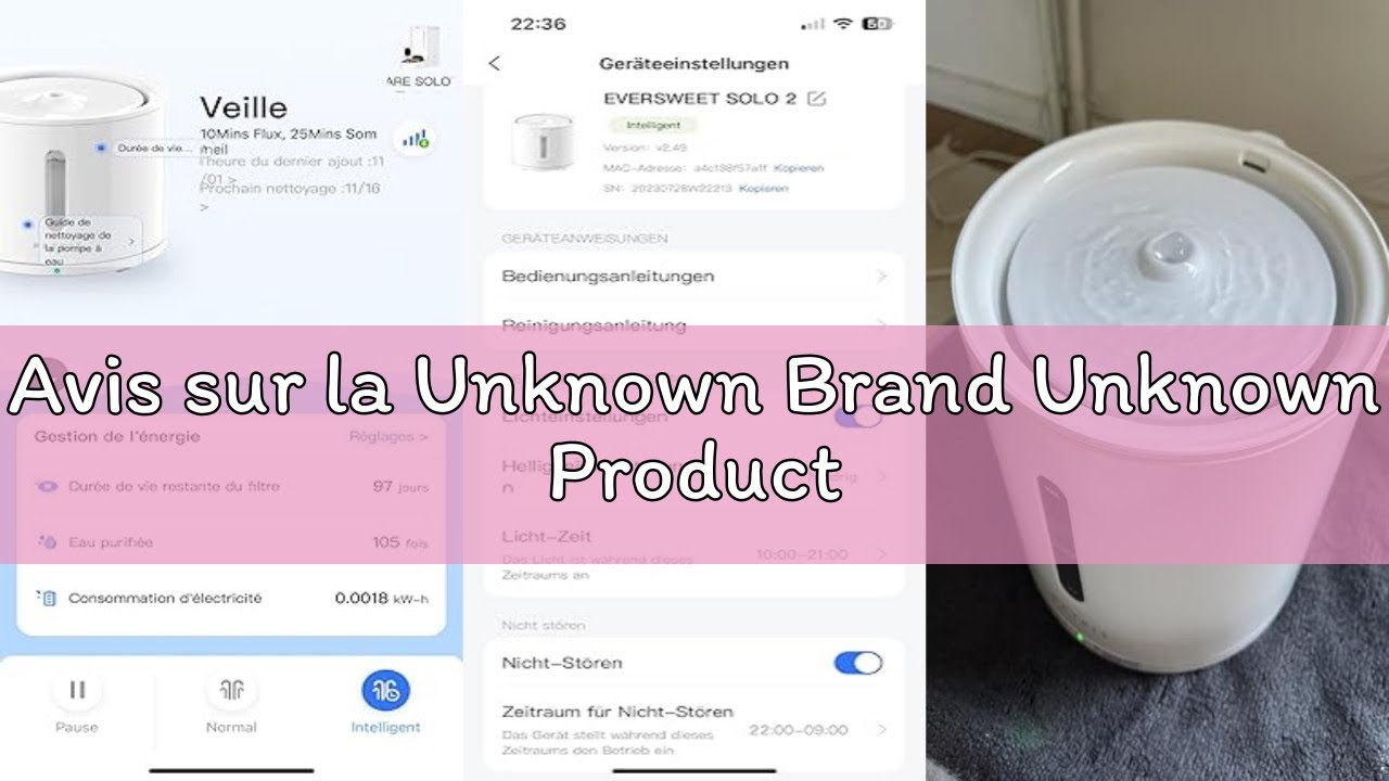 Avis sur la Unknown Brand Unknown Product - YouTube