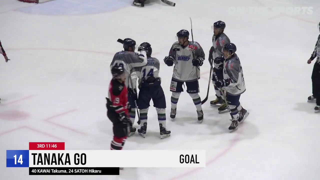 GOAL | TANAKA Go | 2017. 10. 15 | High1 vs Tohoku Free Blades - YouTube