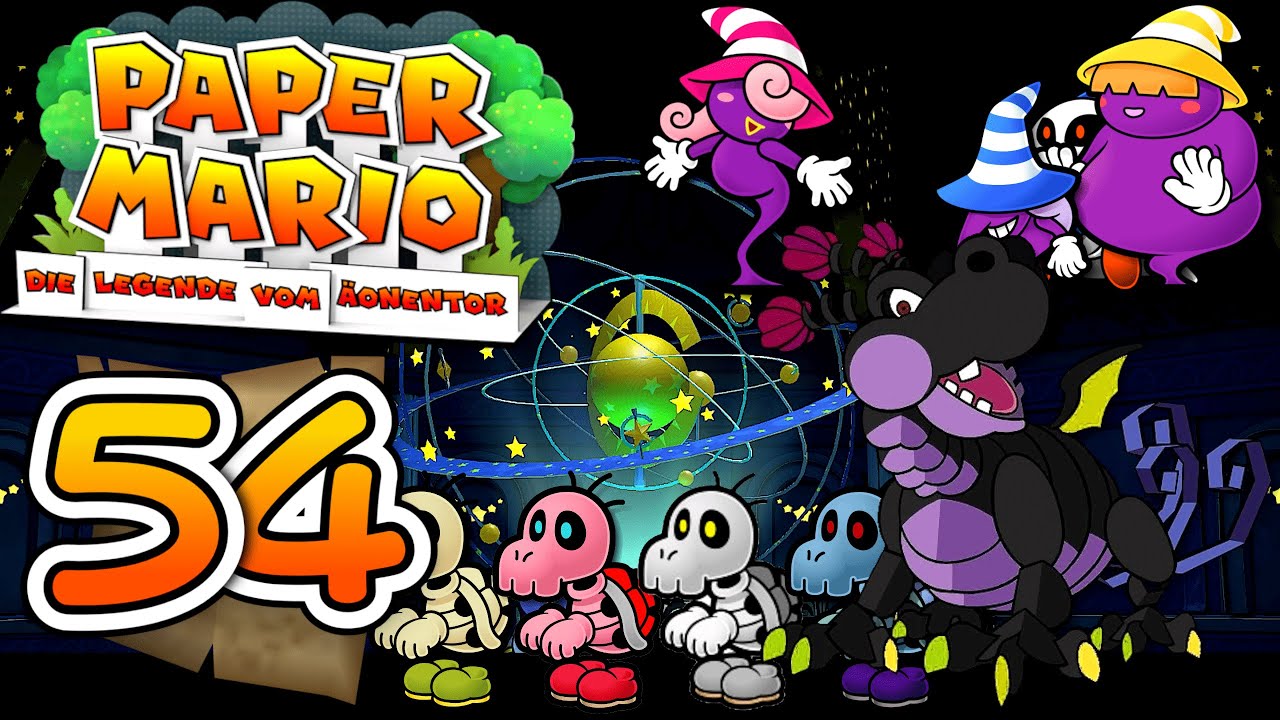 Paper Mario: Die Legende vom Äonentor #54: LOHBERT und SCHATTEN TRIO ...