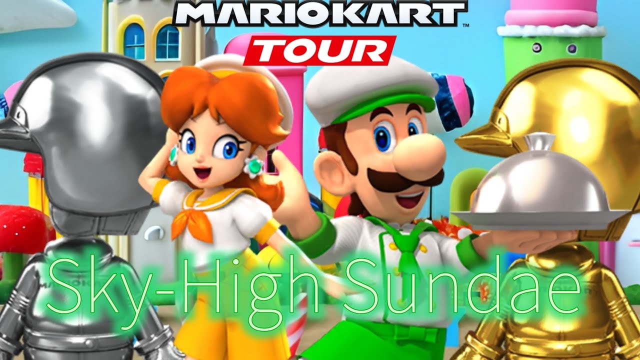 My Best Scores in Sky-High Sundae (Sundae Tour 2023) #mariokarttour ...