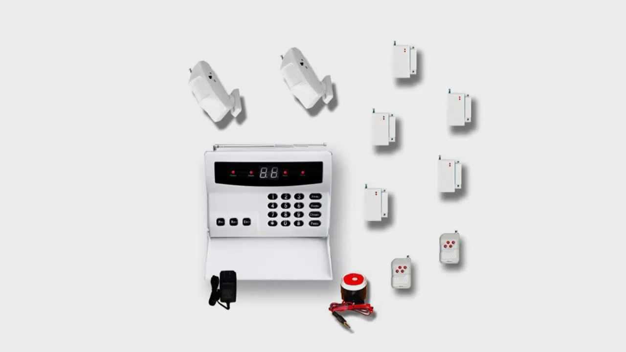 Buy The Best AAS 100 Wireless Home Security Alarm Kit Pet Immune DIY (R ...