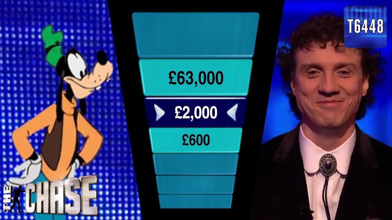 Goofy Plays It Safe Against The Chaser, Darragh Ennis | The Chase (ACE ...