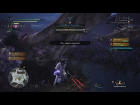 Monster Hunter World: How to kill a fleeing monster - YouTube