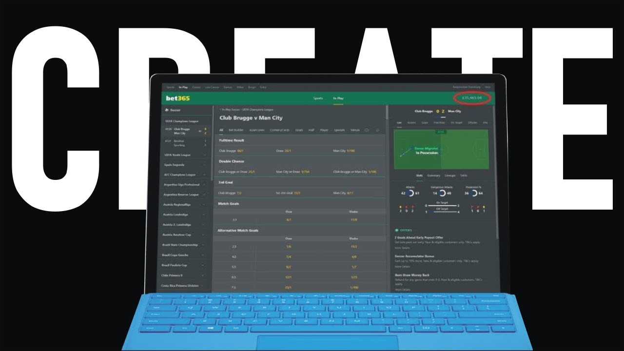 Create Sports Betting Website Like Bet365, Bet9ja, 1xbet & Betway ...