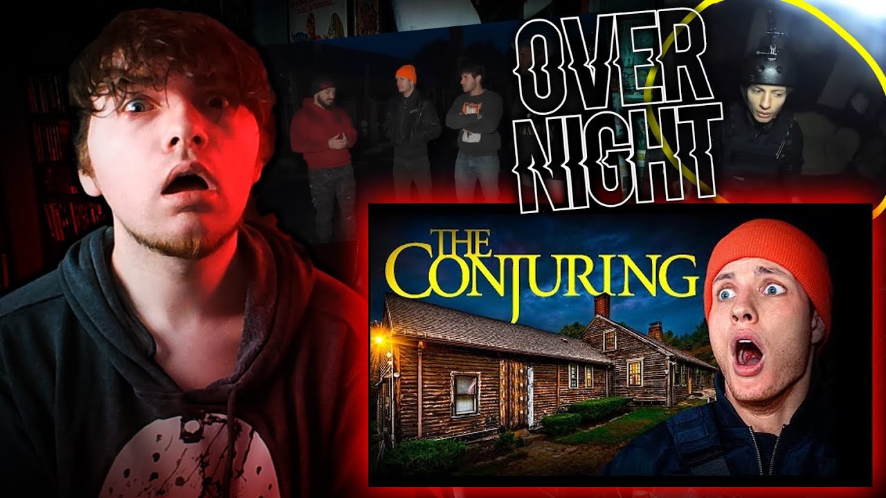 ALONE in THE REAL CONJURING HOUSE w/ Matt Rife | OVERNIGHT REACTION ...