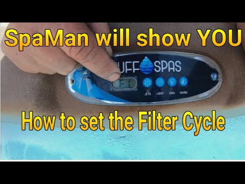 How to set the filter cycle for 104 degree water Temp.. BalBoa VS Pack ...