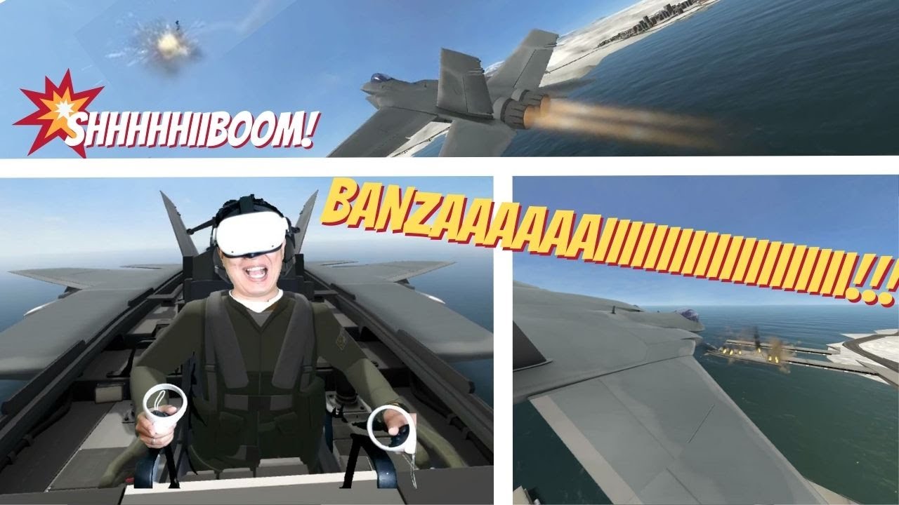 Top Gun in VR is VTOL VR - F18 & Mig dogfight over North Pole ...