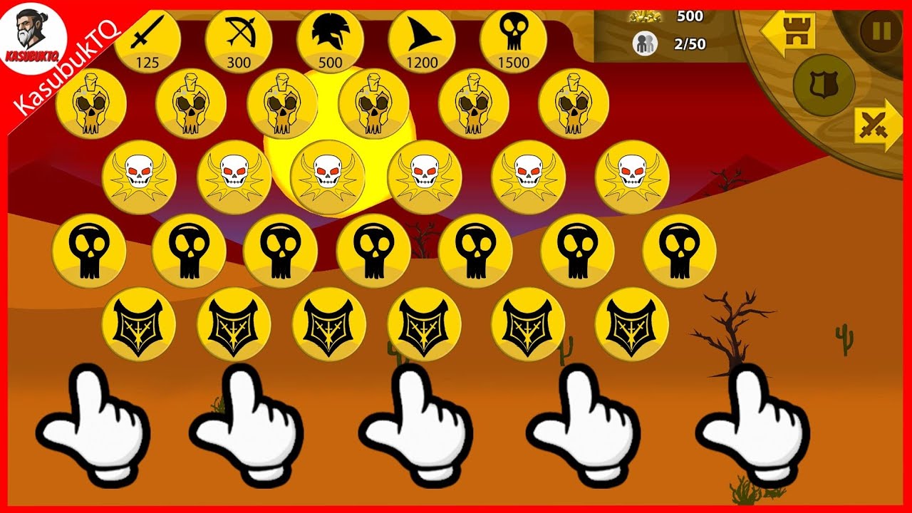 NEW ICON SUMMON MAP CUSTOM | STICK WAR LEGACY - KASUBUKTQ - YouTube