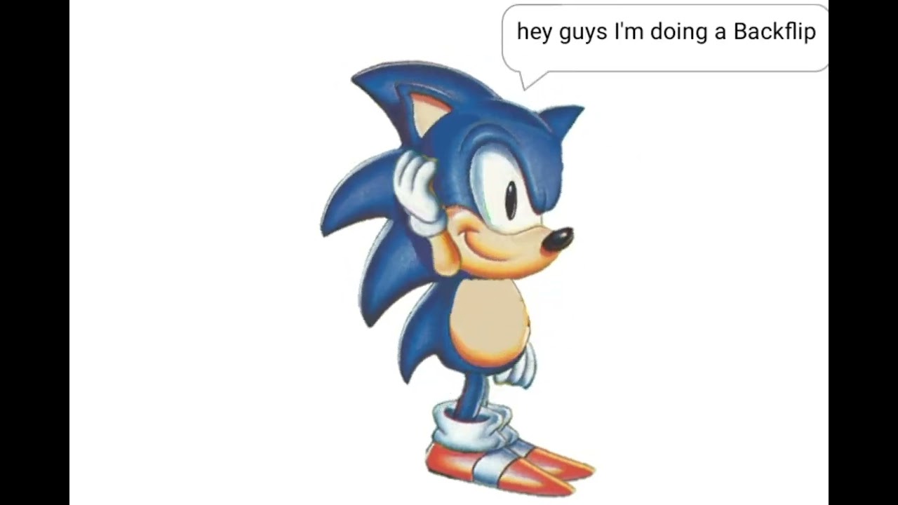 Sonic The Hedgehog Backflip gone wrong!!! Dc2 Animation - YouTube