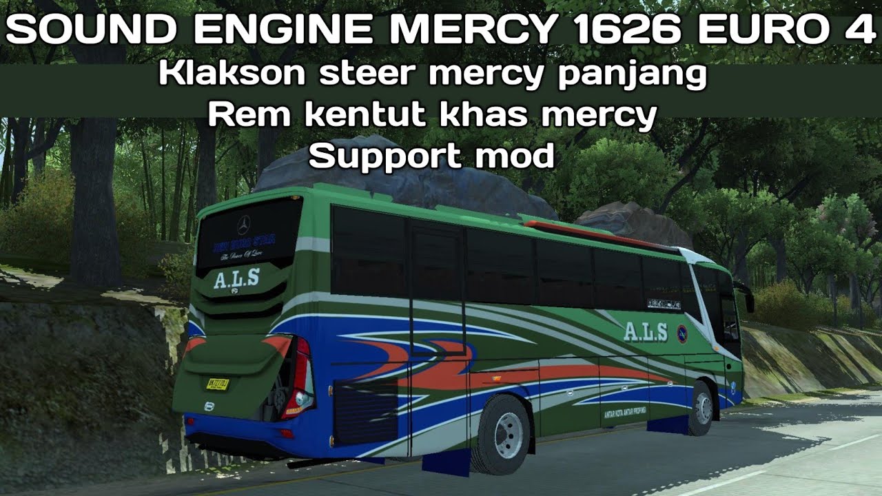 Share Sound Engine Mercy 1626 Euro 4 BUSSID V4.0.3 Standar Gahar - YouTube