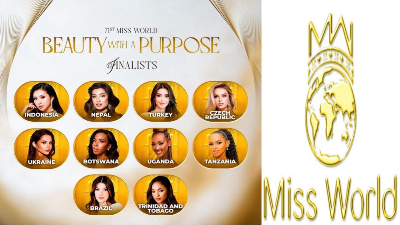 BWAP 10 FINALISTS UNVEILED || BEAUTY WITH A PURPOSE MISS WORLD 2023 ...