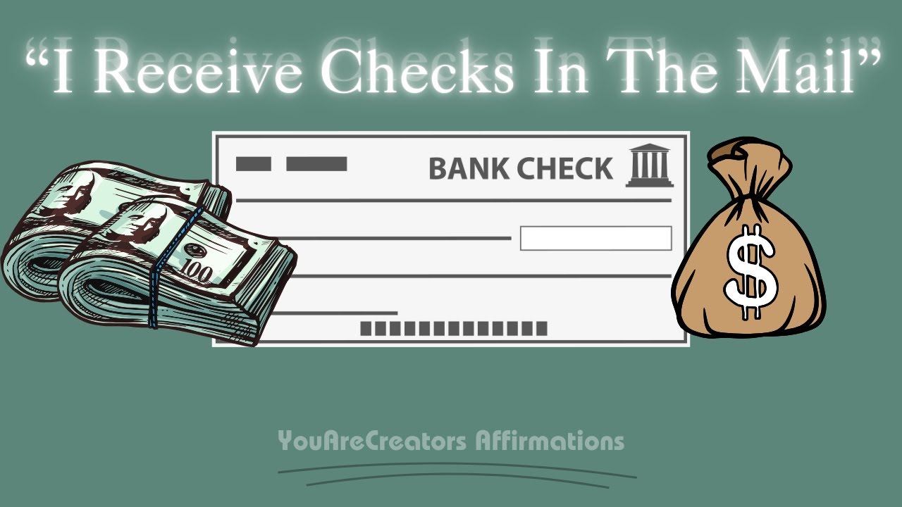 200+ "Receive Random Checks In Mail" Affirmations! - YouTube